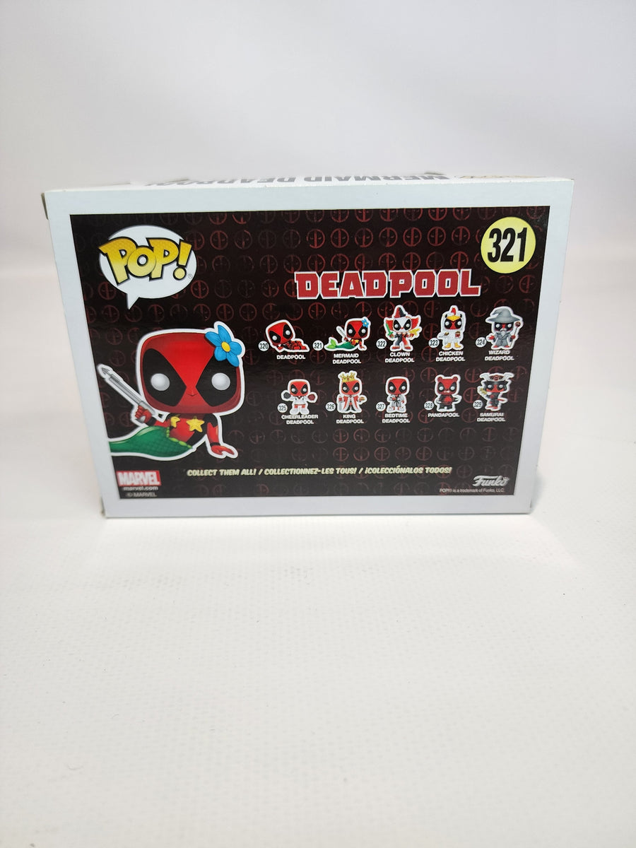 Deadpool - Mermaid Deadpool (321) – Symbiote Collectibles NZ