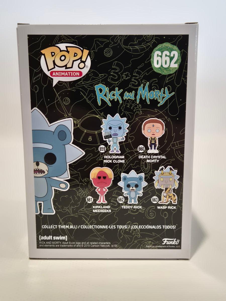 Rick and Morty - Teddy Rick (662) CHASE – Symbiote Collectibles NZ
