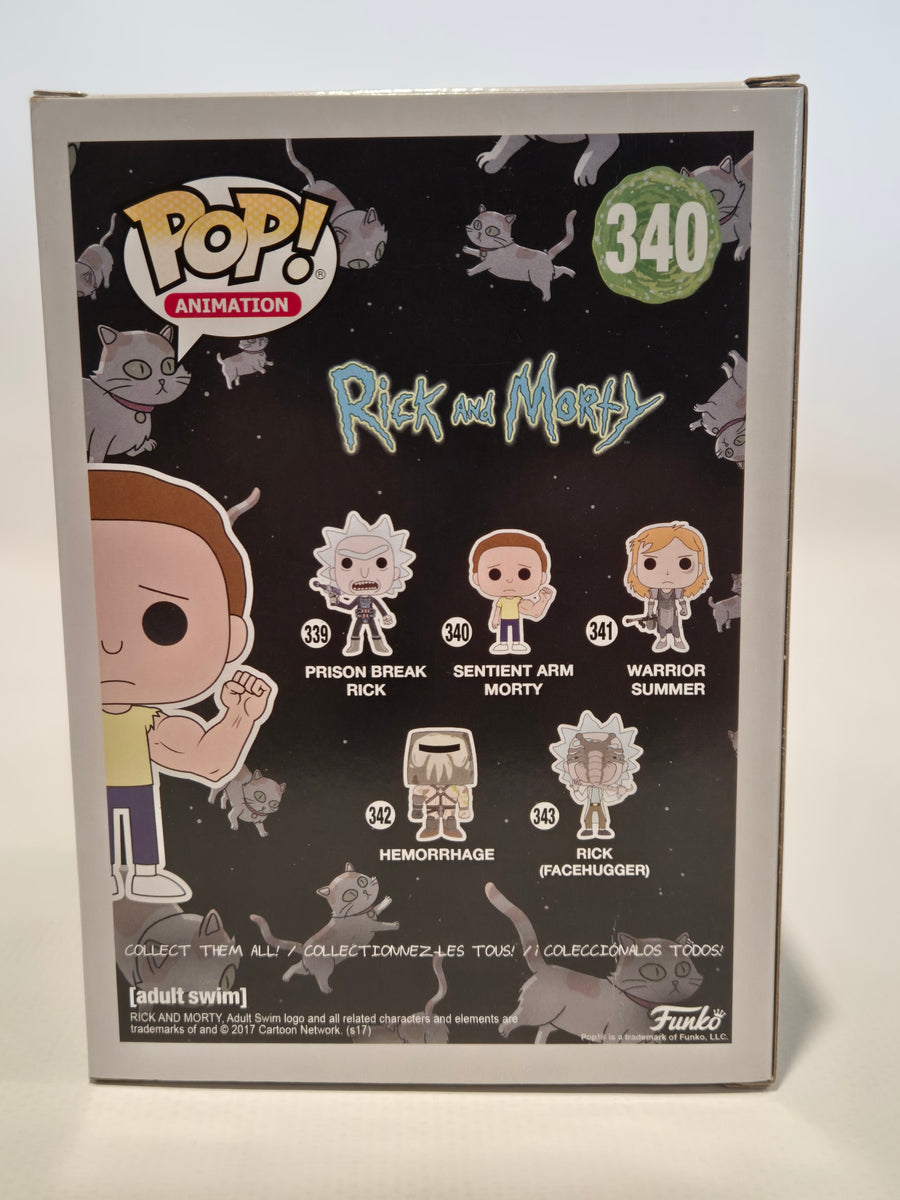 Rick and Morty - Sentient Arm Morty (340) CHASE – Symbiote Collectibles NZ