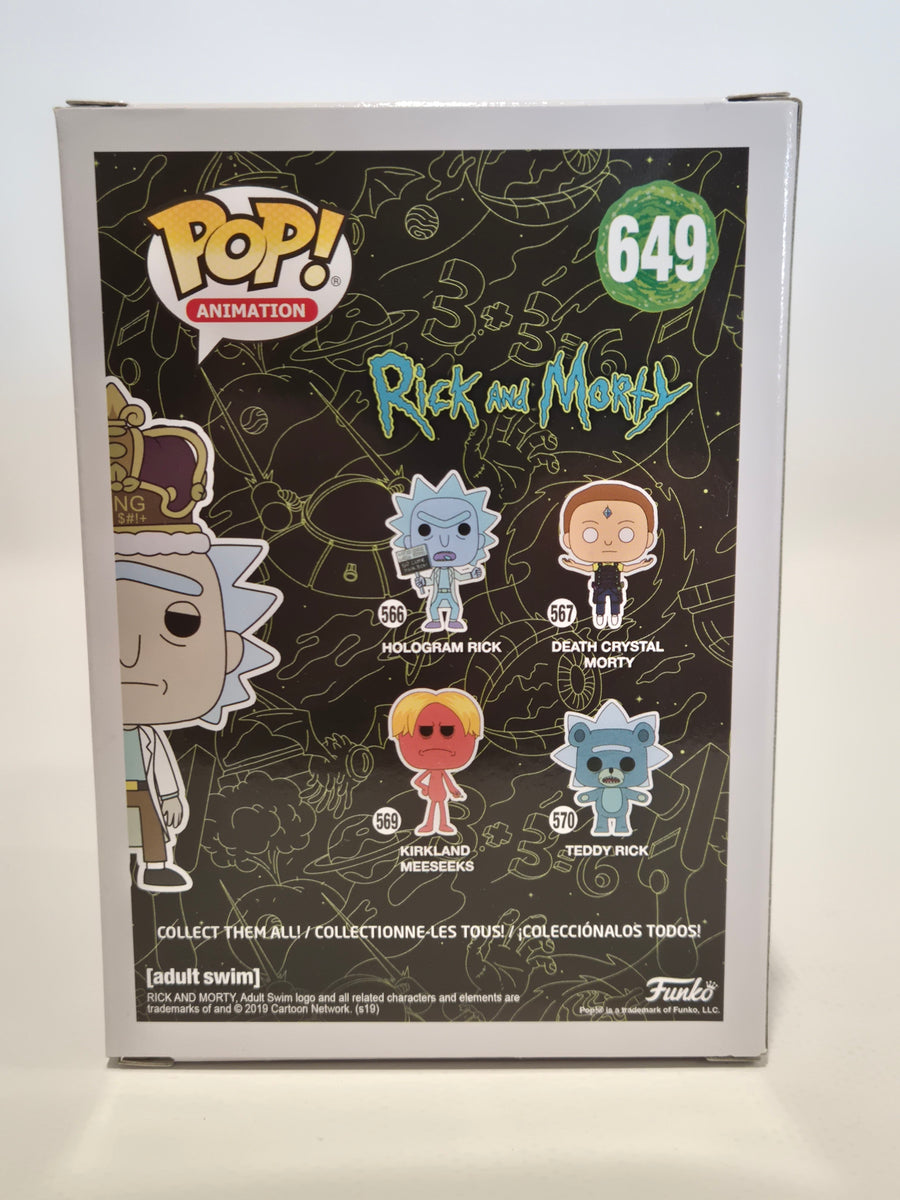 Rick and Morty - Rick with Crown (649) – Symbiote Collectibles NZ
