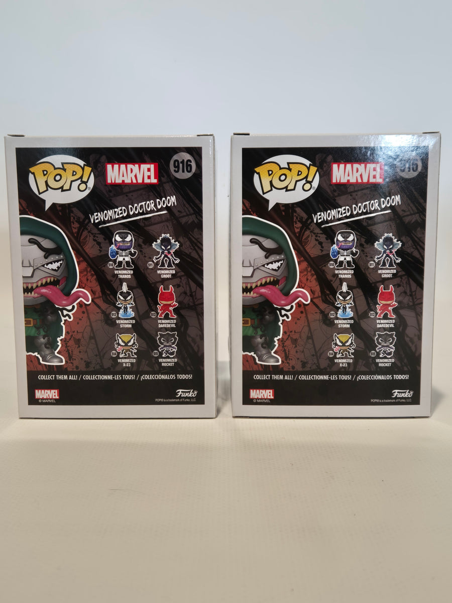 Venom - Venomized Doctor Doom (916) CHASE BUNDLE – Symbiote Collectibles NZ