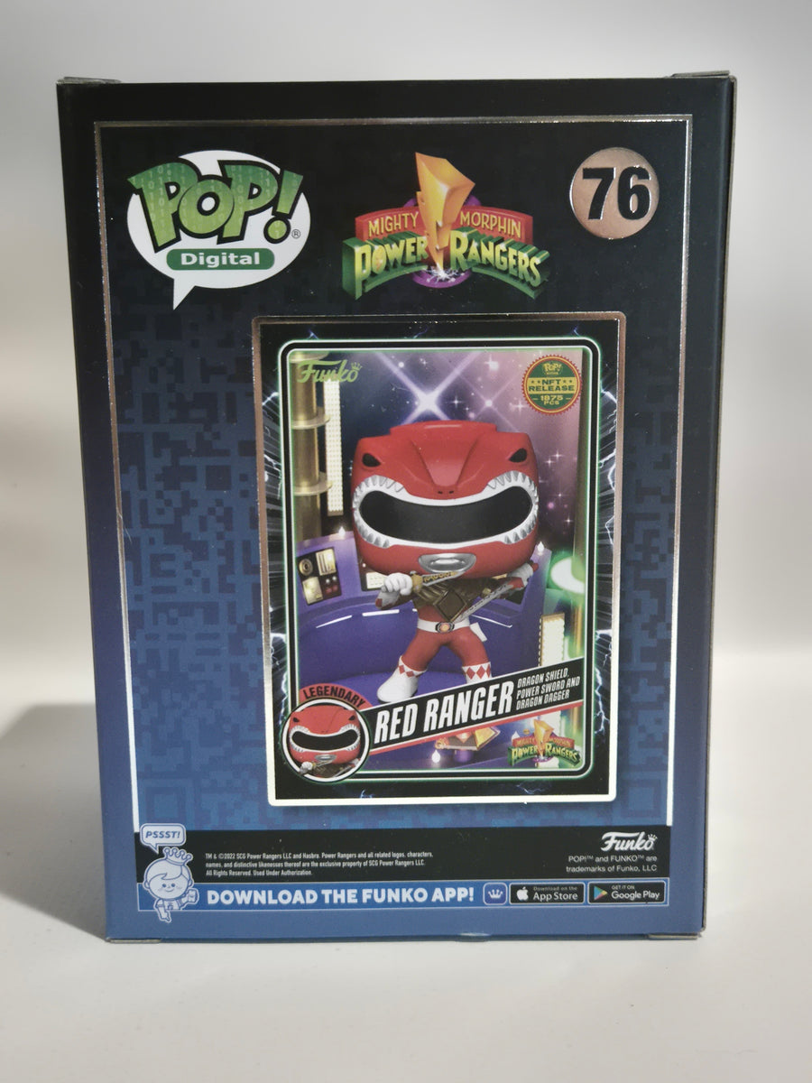 Mighty Morphin Power Rangers - Red Ranger [Dragon Shield, Power Sword ...