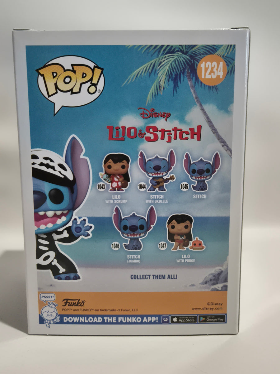 Lilo & Stitch - Skeleton Stitch (1234) CHASE – Symbiote Collectibles NZ