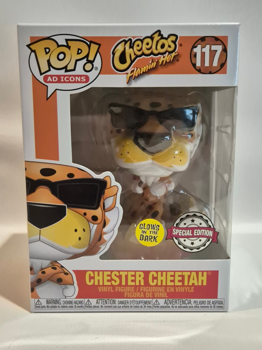 Cheetos Flaming Hot - Chester Cheetah (117) – Symbiote Collectibles NZ