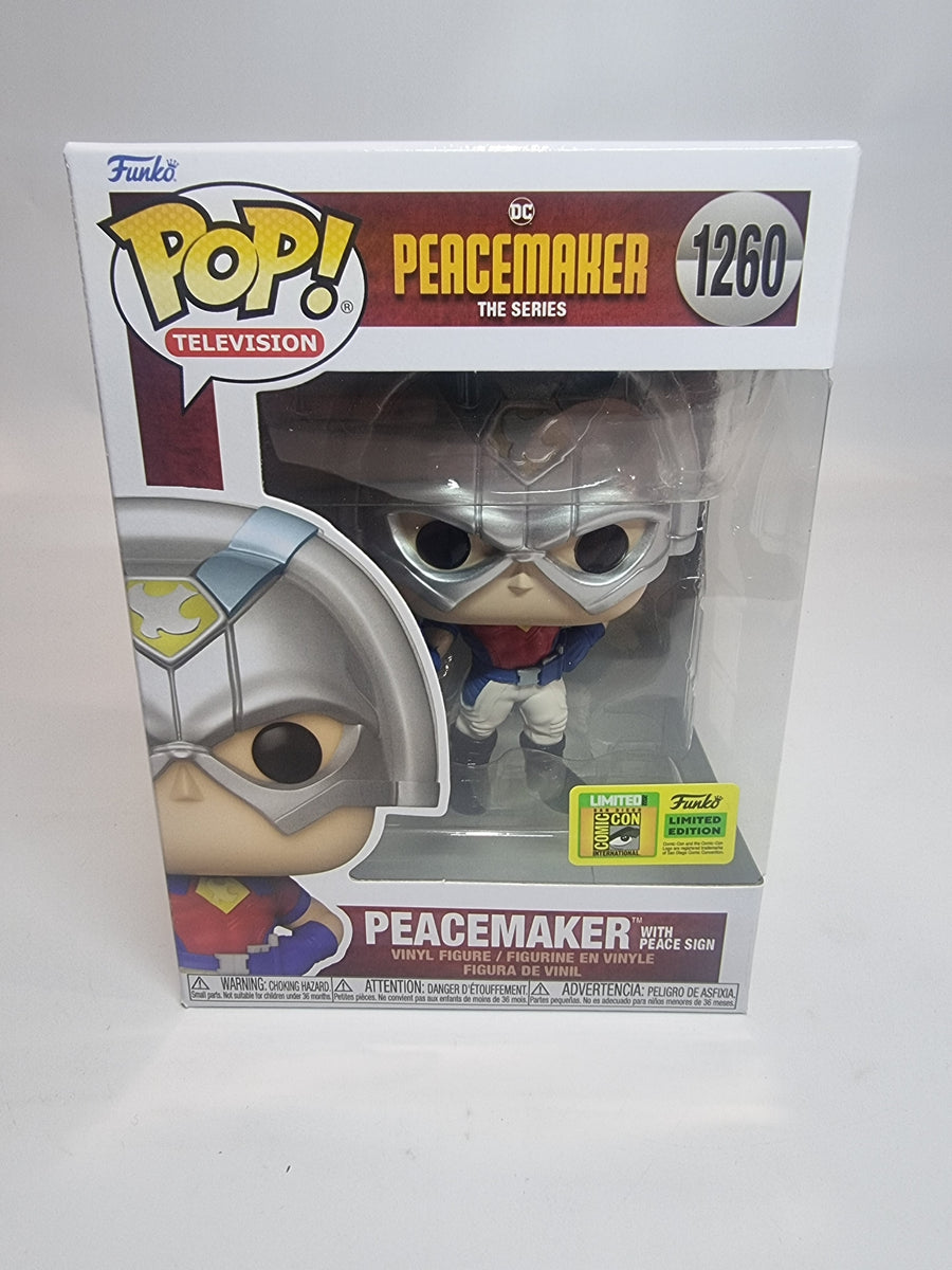 Peacemaker - Peacemaker with Peace Sign (1260) – Symbiote Collectibles NZ