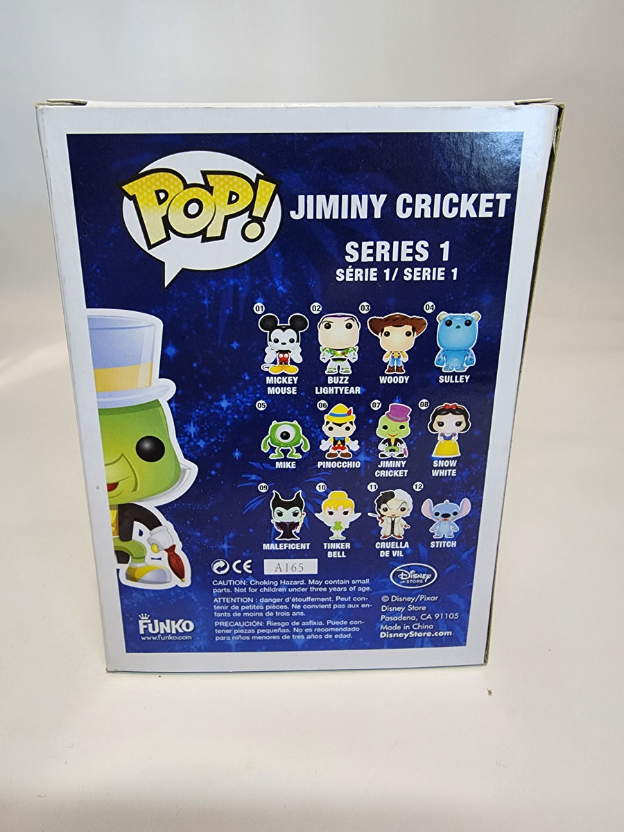 Disney Store - Jiminy Cricket (07) RED LOGO – Symbiote Collectibles NZ